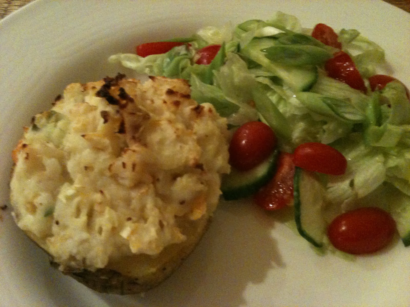 Thecelticcook: JACKET POTATO FISH PIE