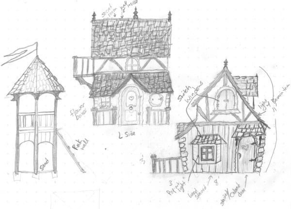 Fancy Builder: Featured Project: Bavarian Playhouse | Kids Playhouses ...