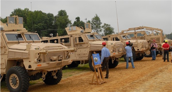 Fred Fry International: MRAP Crew Survives Massive IED Explosion