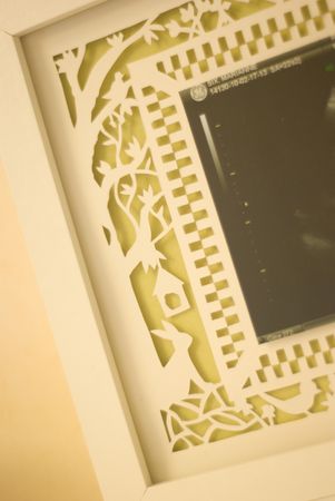 Little Design Cafe: DIY Papercut in a Frame.