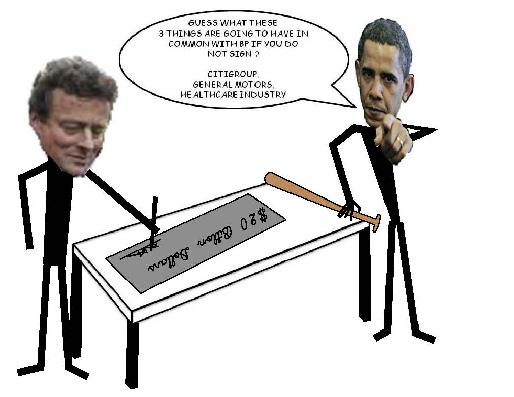 Political Stick Figure Commentary: CHICAGO STYLE NEGOTIATIONS
