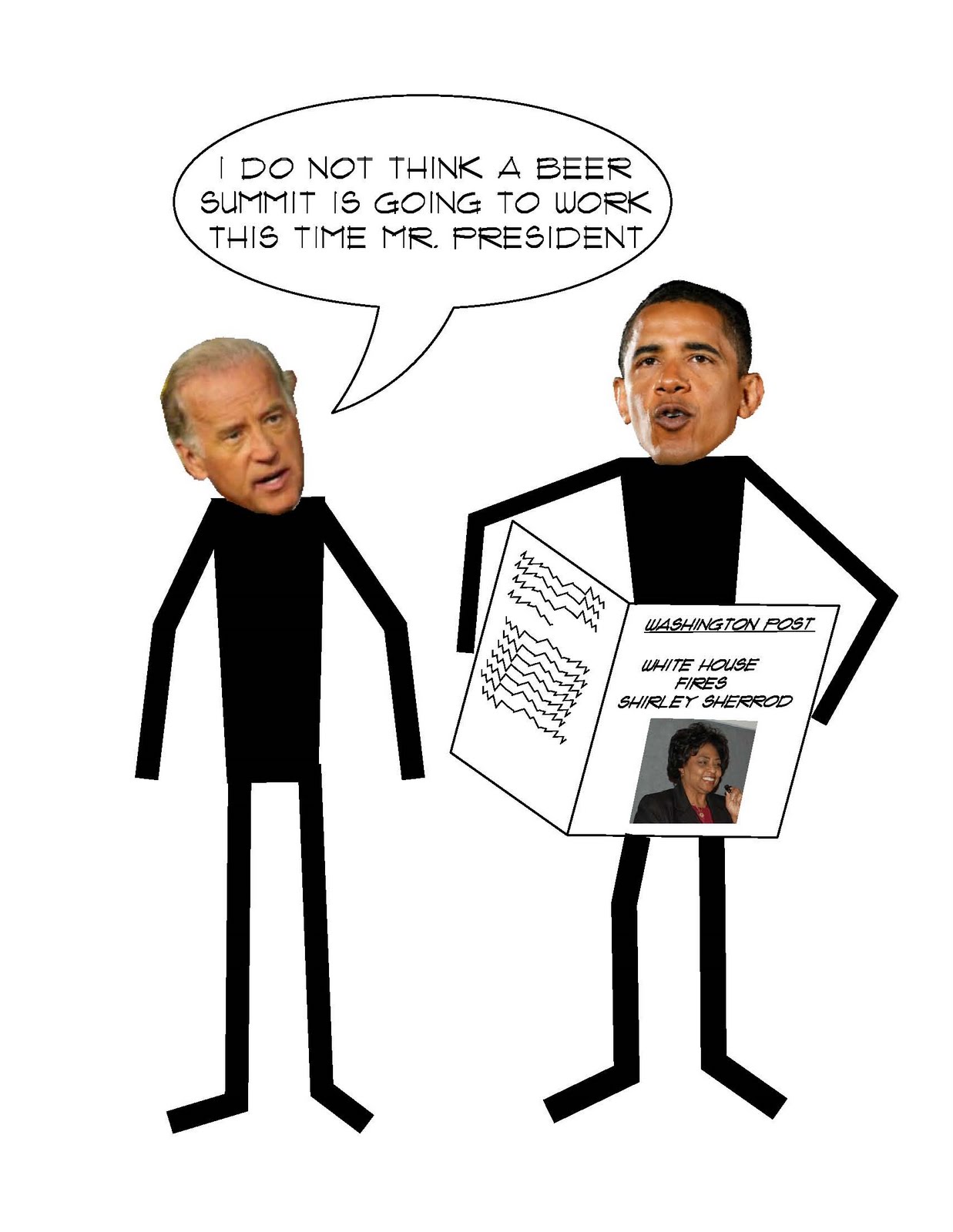 Political Stick Figure Commentary: July 2010