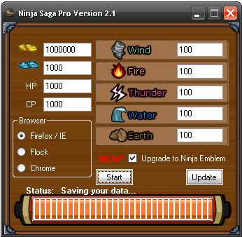 Ninja saga tips and trik ~ Tips and Tricks semua game