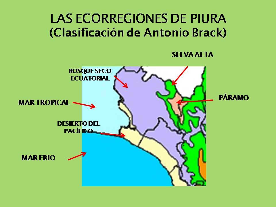 REGION PIURA: 1.3 REGIONES - RELIEVE