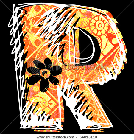 Graffiti R : Letters R Design Ideas With Full Color