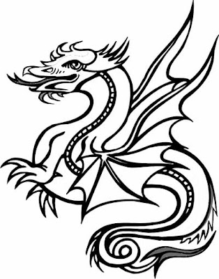 blog creation2: Free Printable Animal Dragon Coloring Pages