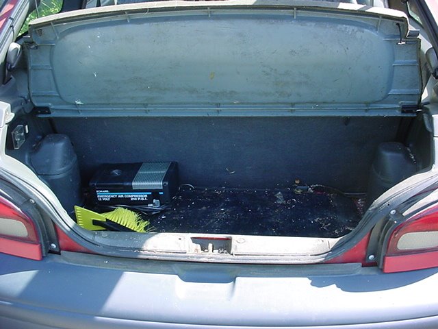 Robs World: BLOG REPOST- LOSE THAT JUNK IN YOUR TRUNK!