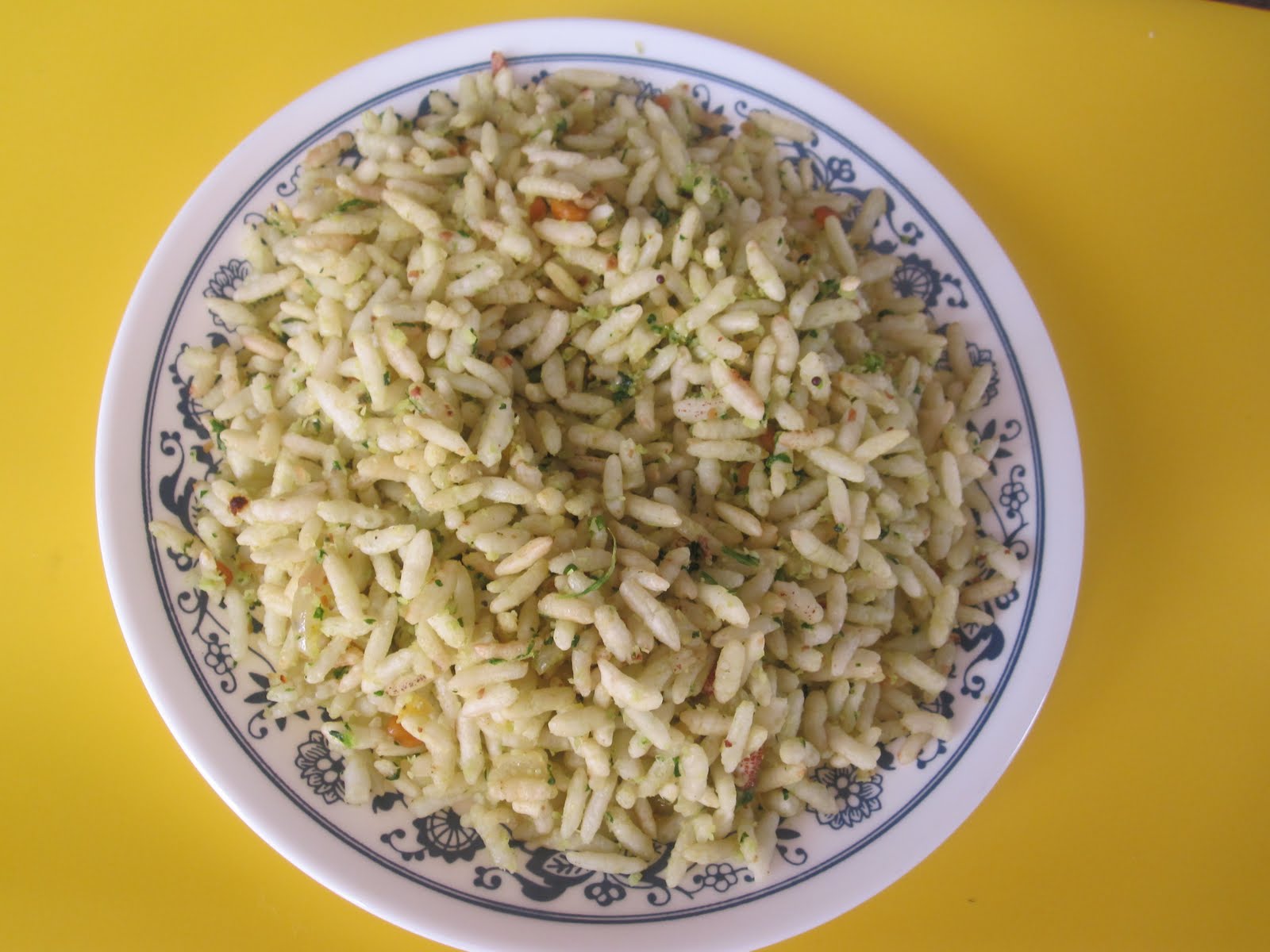 Borugula Upma (Marmarala Upma or Puffed rice) ~ Tamalapaku