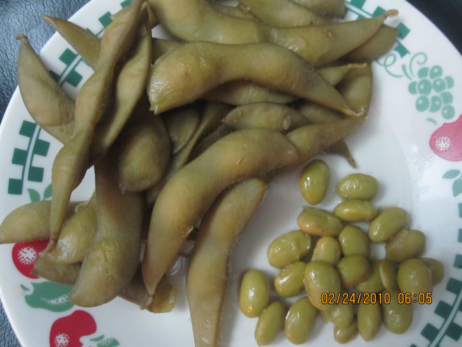 Boiled Edamame ~ Tamalapaku
