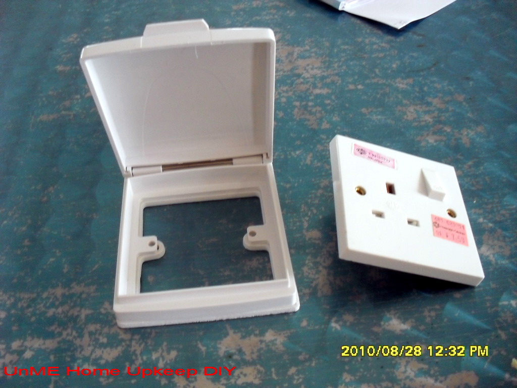 UnME HOME-UPKEEP DIY: SWITCH/ 3-PIN SOCKET PROTECTOR