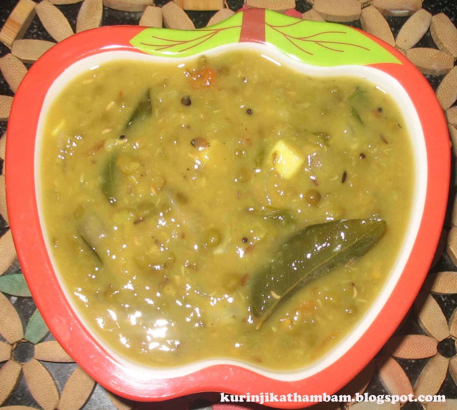 Mashed Greengram / Pachaipayir Masiyal ~ Kurinji Kathambam