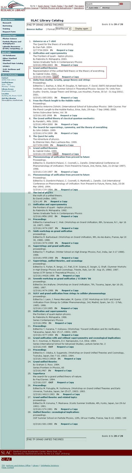 GAGUT BLOG: GAGUT BOOKS OUTRANKS ALL OTHER GRAND UNIFIED THEORY BOOKS ...