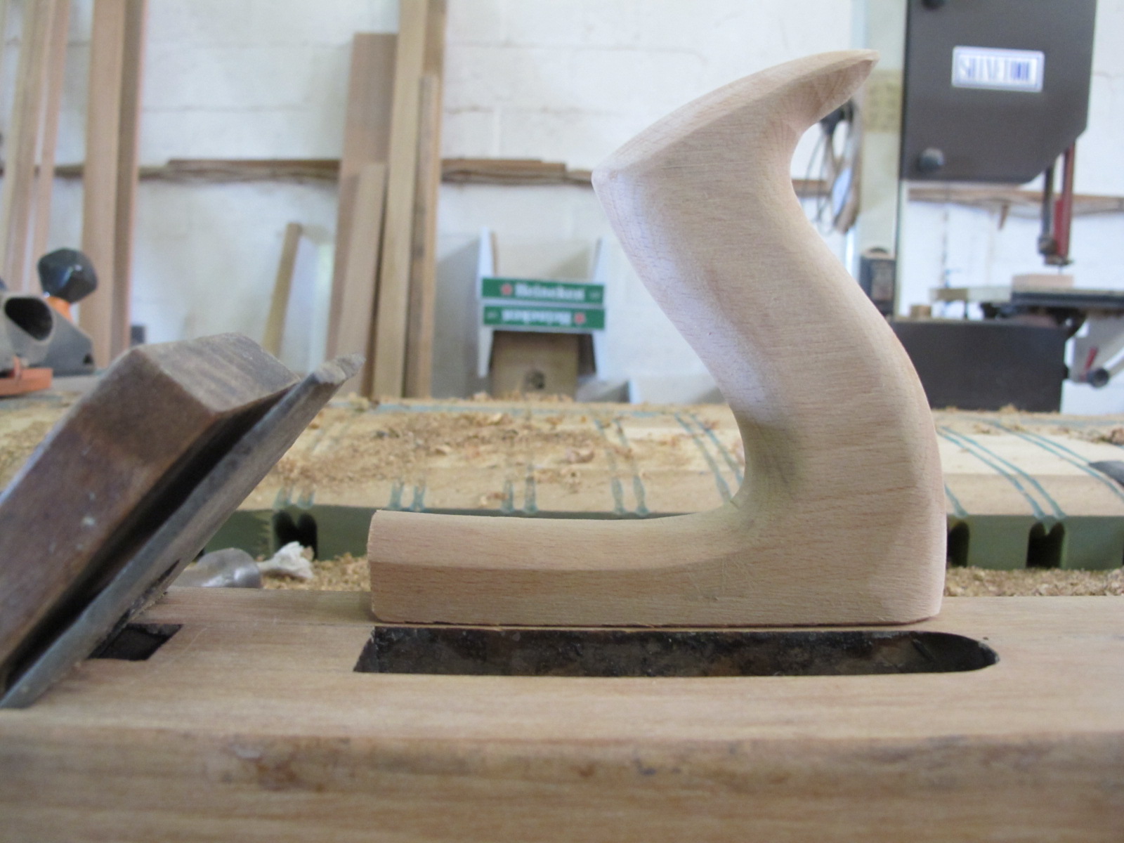 CKD Boats - Roy Mc Bride: A new beech wood handle fitted to a Johnson ...