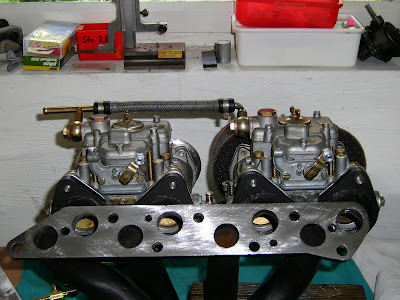 CKD Boats - Roy Mc Bride: Daniels full race Hillman Imp engine manifold
