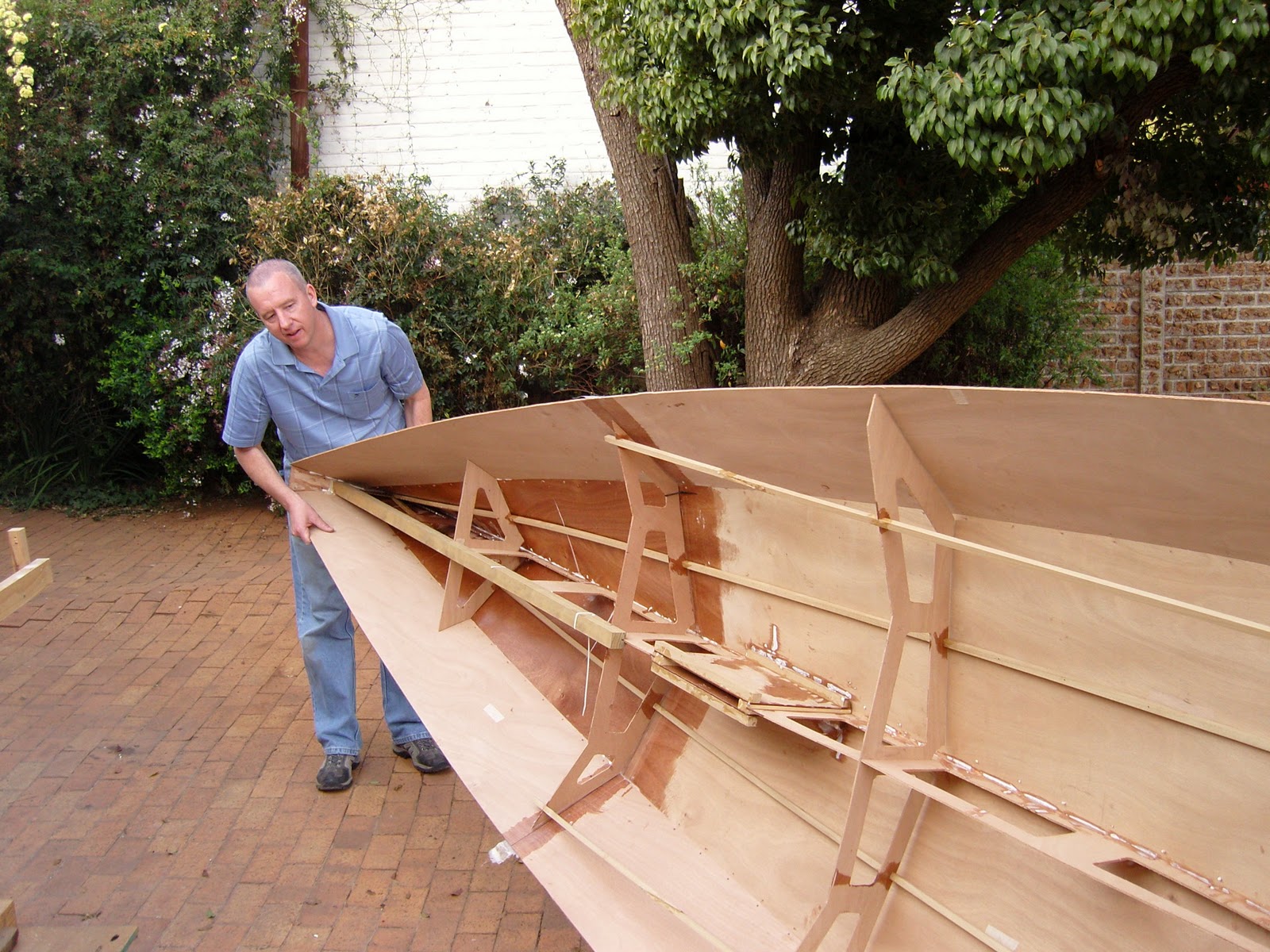 CKD Boats - Roy Mc Bride: Caigs Paper Jet 14 build