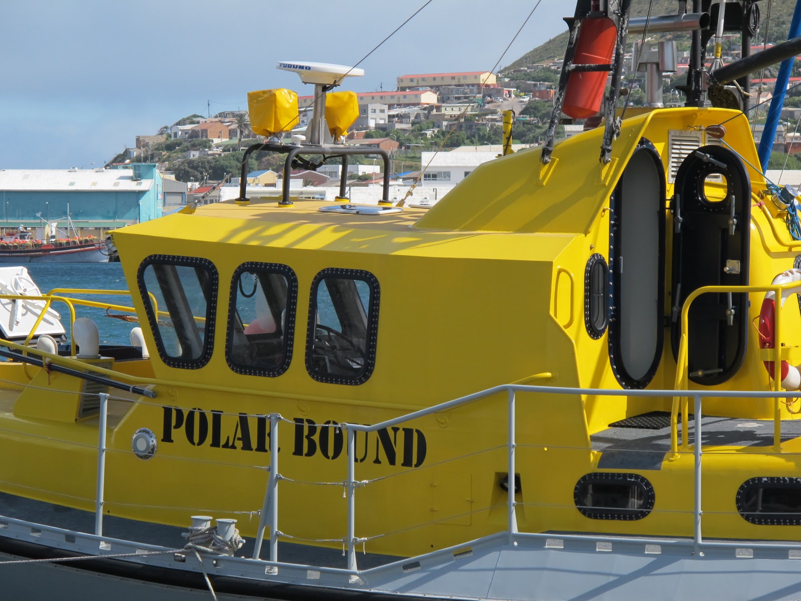 CKD Boats - Roy Mc Bride: Polar Bound at the HBYC marina