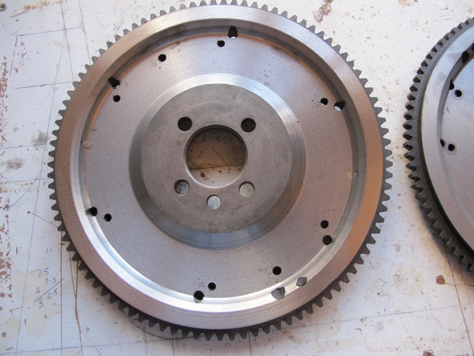 CKD Boats - Roy Mc Bride: Hillman Imp lightened flywheels