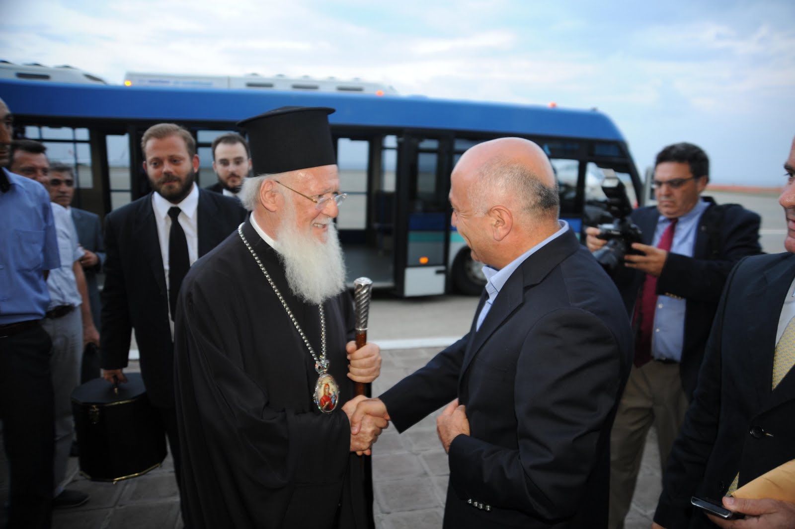 ΦΩΣ ΦΑΝΑΡΙΟΥ: Ο ΠΑΤΡΙΑΡΧΗΣ ΑΠΟΨΕ ΣΤΗΝ ΤΡΑΠΕΖΟΥΝΤΑ