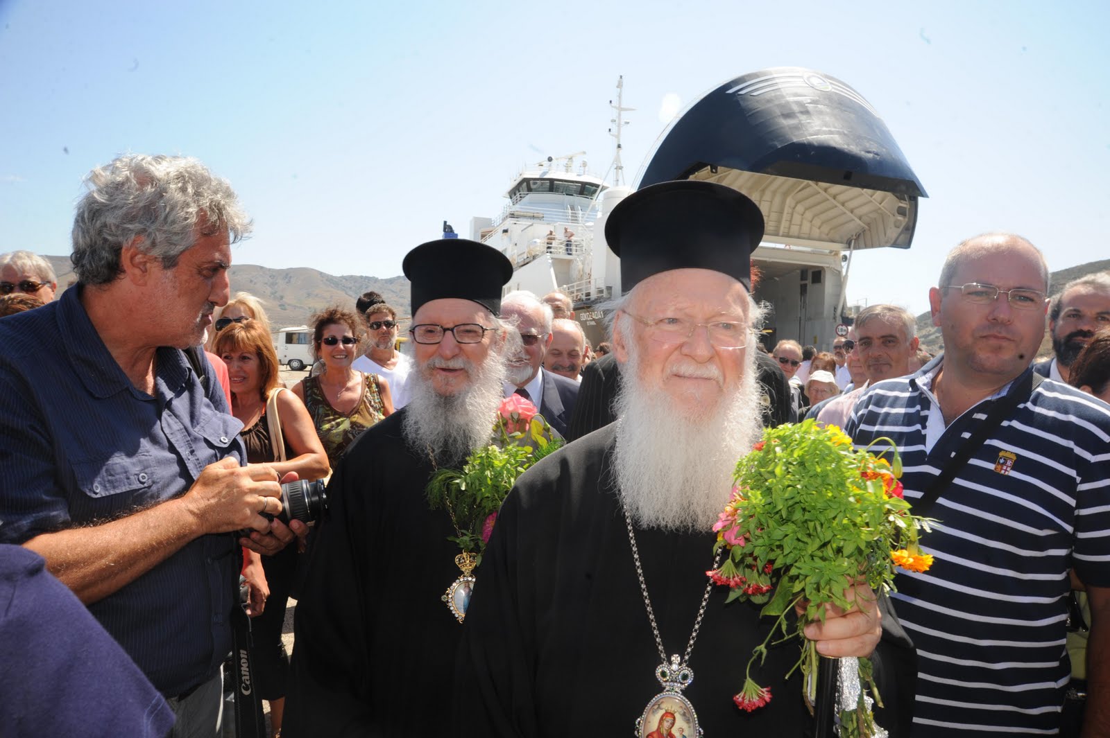 ΦΩΣ ΦΑΝΑΡΙΟΥ: Ο ΠΑΤΡΙΑΡΧΗΣ ΣΤΗΝ ΙΜΒΡΟ ΓΙΑ ΤΗΝ ΑΠΟΔΟΣΗ ΤΗΣ ΕΟΡΤΗΣ ΤΗΣ ...