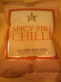 FOODSTUFF FINDS: Spicy Piri Chilli Crisps (Pret a Manger)