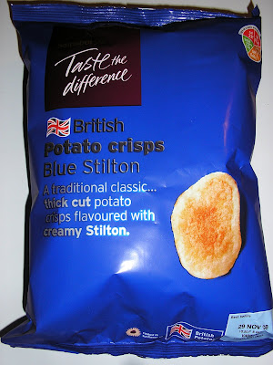 FOODSTUFF FINDS: Taste The Difference Blue Stilton Crisps (Sainsbury's)