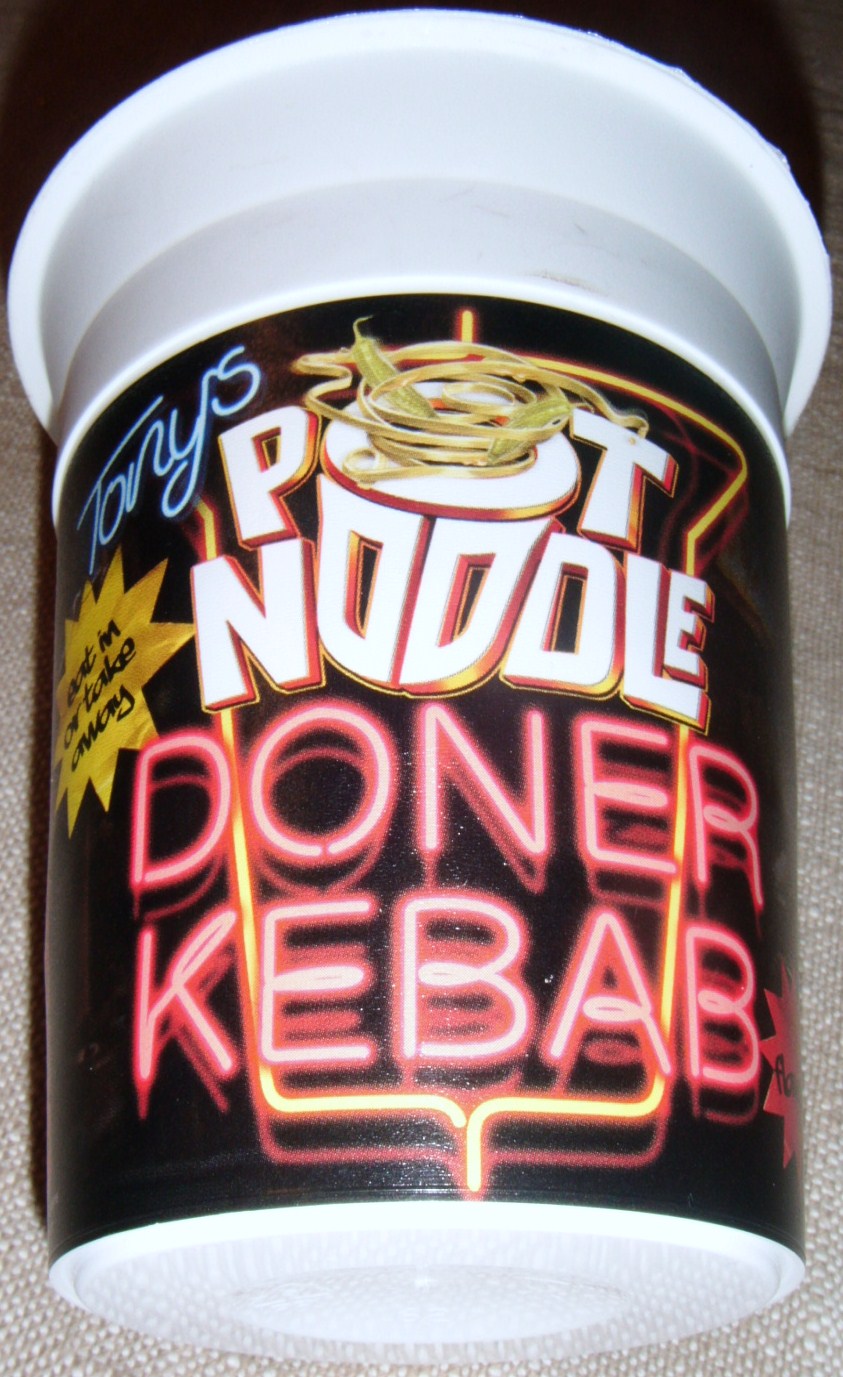 FOODSTUFF FINDS: Doner Kebab Pot Noodle [By Spectre] (Sainsburys)