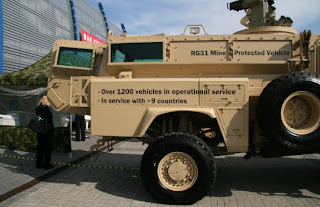 Defense & High Tech: RG-31 BAE Systems MSPO 2009 Poland