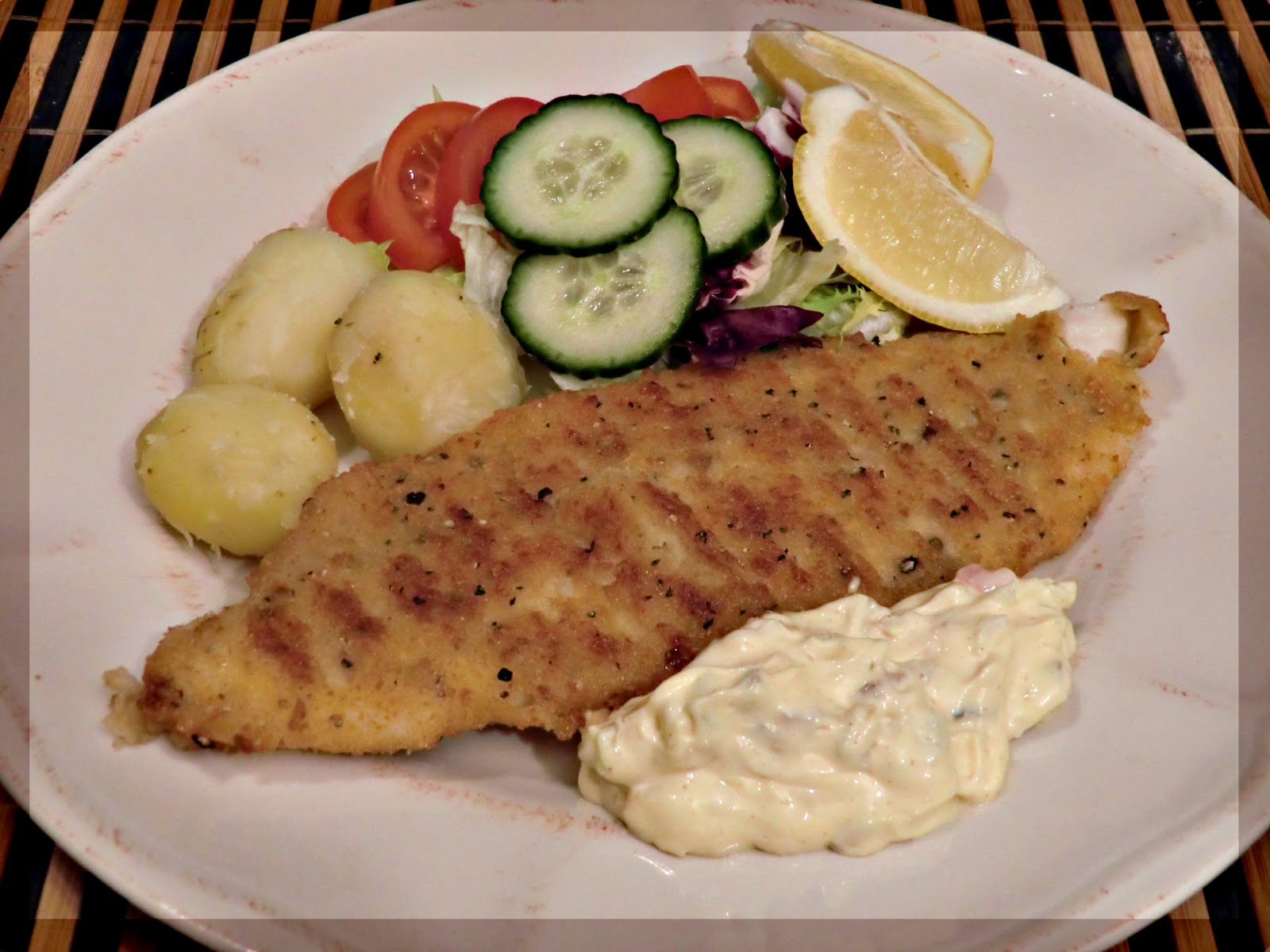 Hannas kokvrå: Panerad fisk med remouladsås