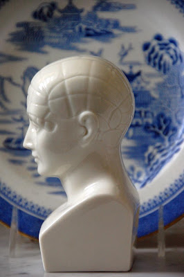 Content in a Cottage: Advertising Phrenology Head | Boehm Porcelain