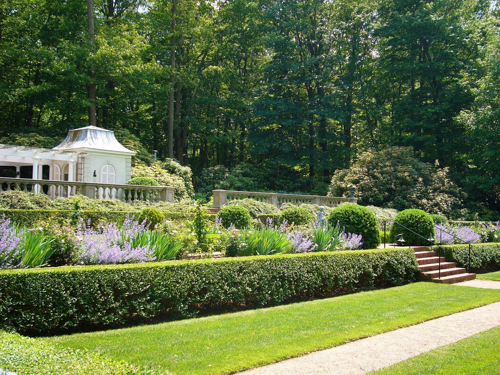 Content in a Cottage: French Norman Manor House Pool and Garden