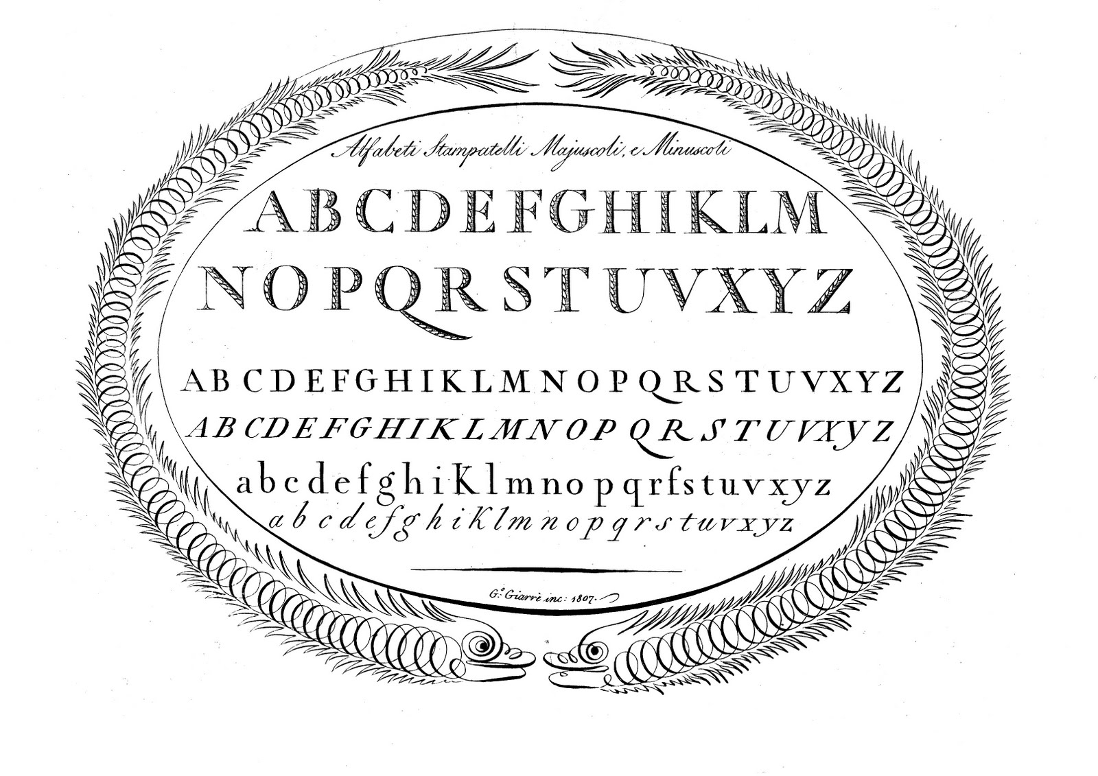 Content in a Cottage: Amazing 1807 Alphabet