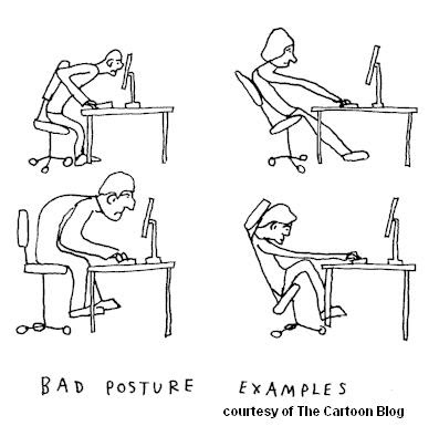 Blah Blah Blah: Low Back Pain Cartoon