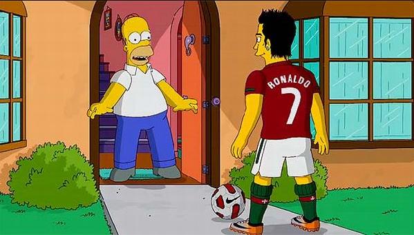 TeleZapping: Cristiano Ronaldo aparece en 'Los Simpsons'