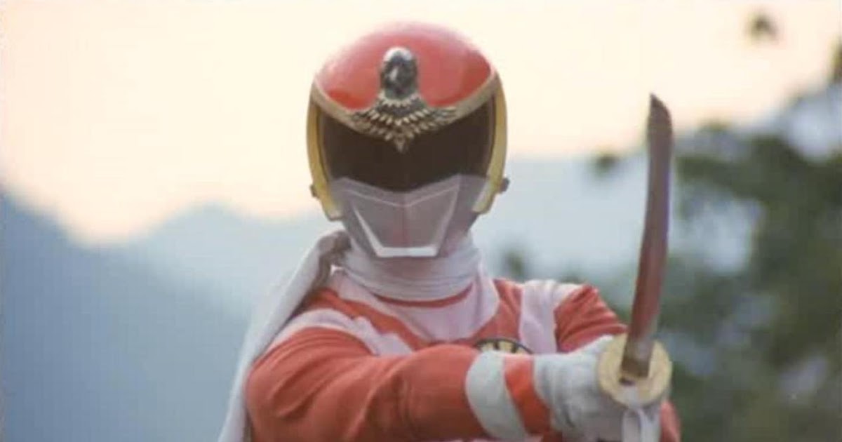 Red Samurai Ranger Sword
