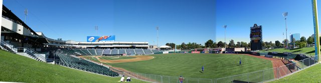 The World on Wheels: FIELDS OF DREAMS: Raley Field, Sacramento, California