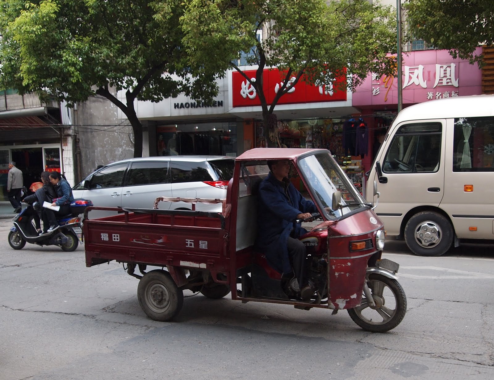 Heinkel Scooter Project: Chinese Three Wheeled Trucks and Commercials