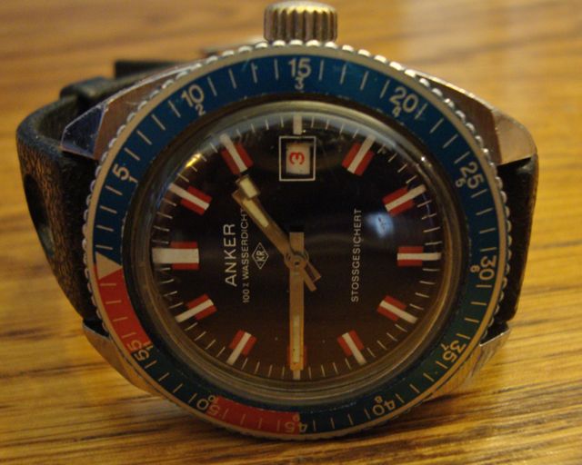 LA Vintage Time: Anker Dive Watch