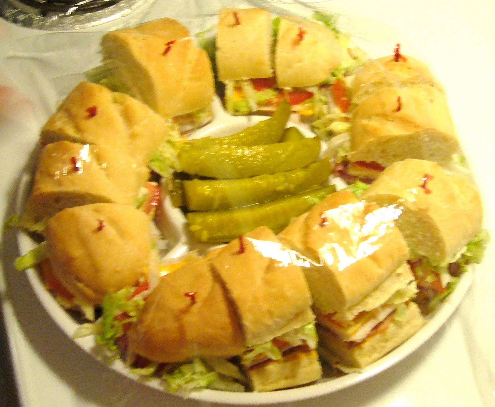 Nurturing Cuisine: Party Sub Sandwiches - The Recipe