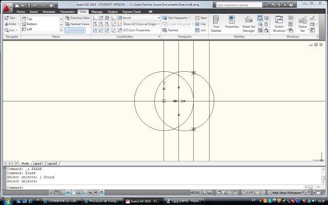 Processos De Computação Autocad 6º Exercício