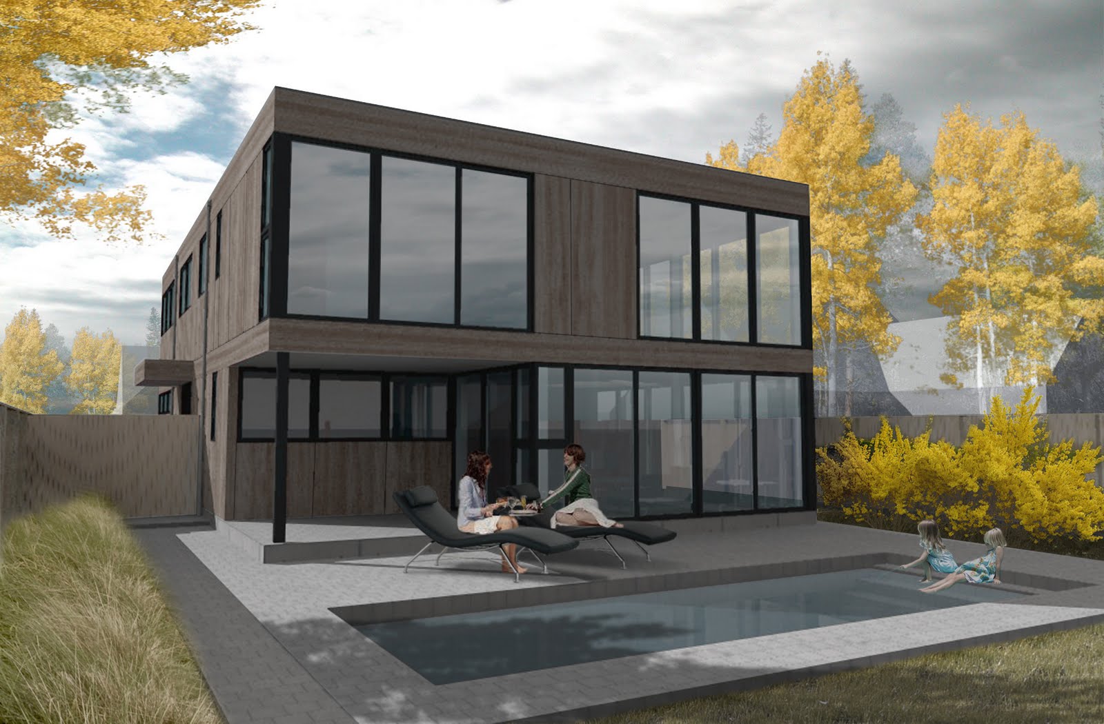 Temptation by Space: Panel House for Hometta featured on ArchDaily