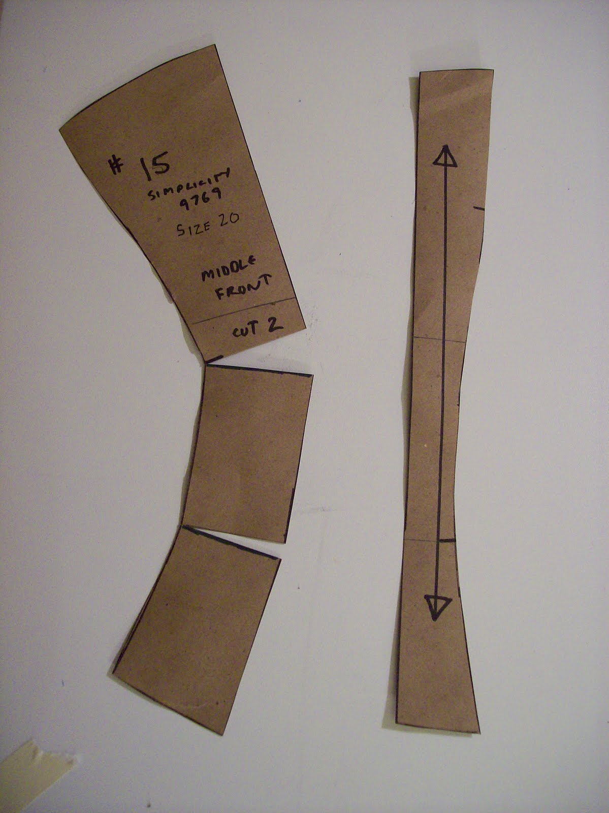 A Seamstress' Notebook: Workroom Sessions #2 & #2.5: Pattern grading ...