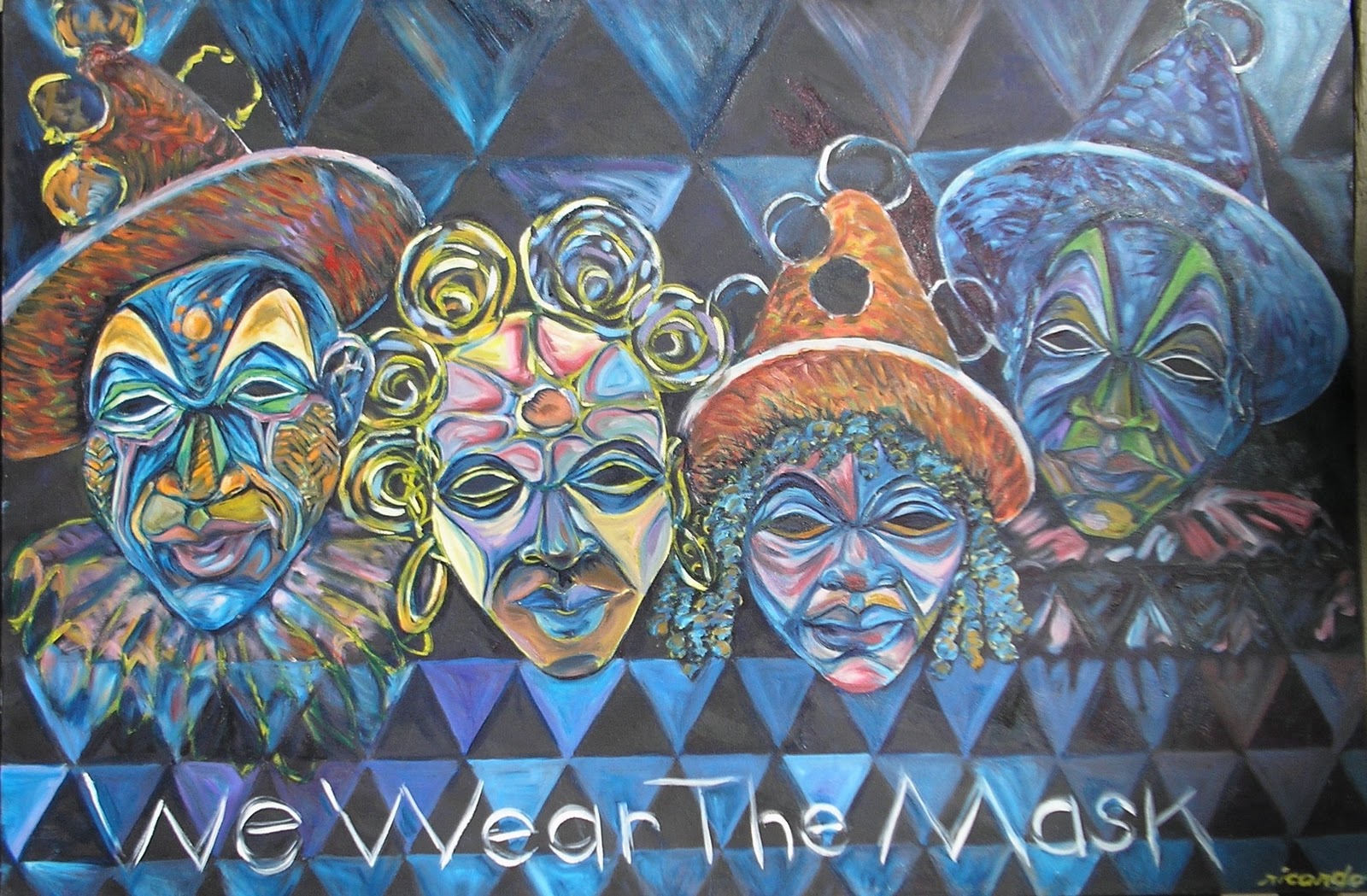 Ricardo Guthrie ARTWORK: We Wear The Mask