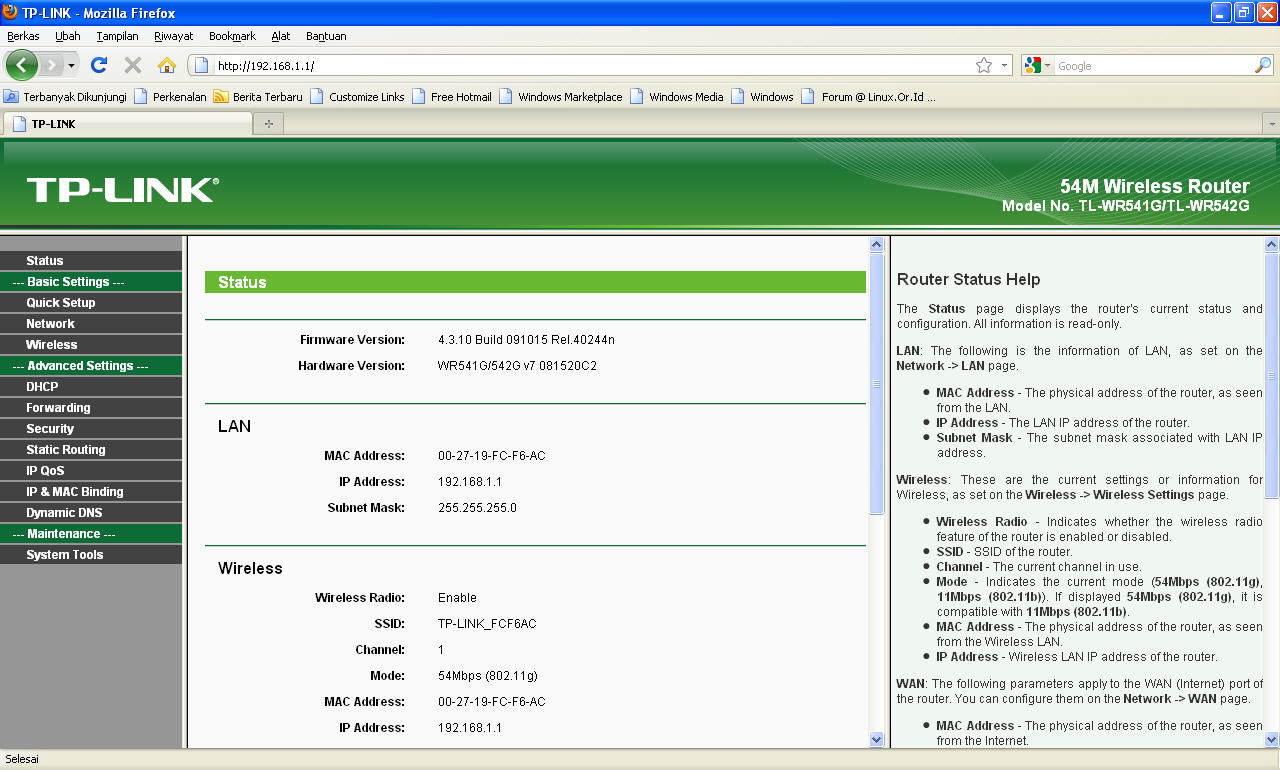 Remote Network: Instalasi Hotspot dengan TP-LINK
