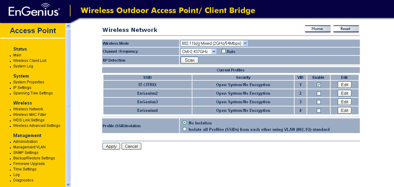 Remote Network: Instalasi dan Konfigurasi Bridge dengan Engenius-2610
