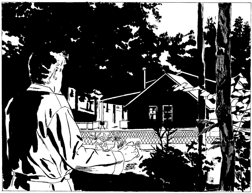 Kyle Harabedian - Illustration and Comic Art: Night Scene