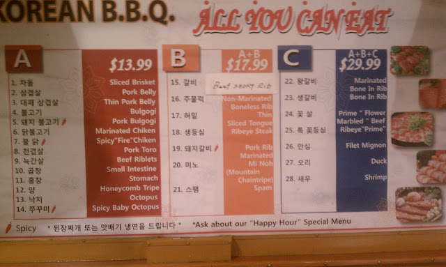 The Savory Hunter: Gui Rim AYCE Korean BBQ: Both Good & A Good Value