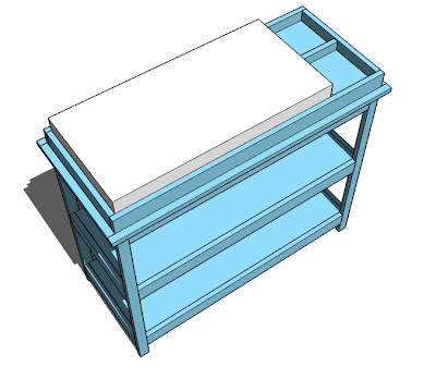 Simple Changing Table | Ana White
