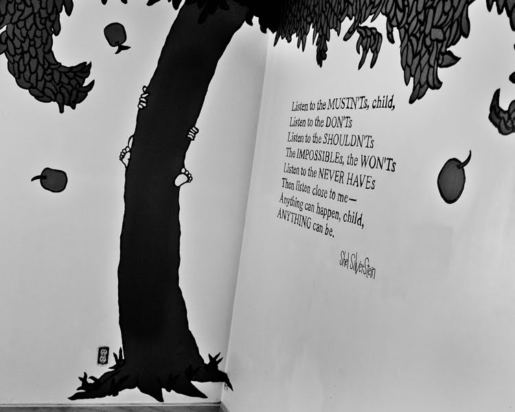 Rebecca Morrison Artspace: SHEL SILVERSTEIN MURAL