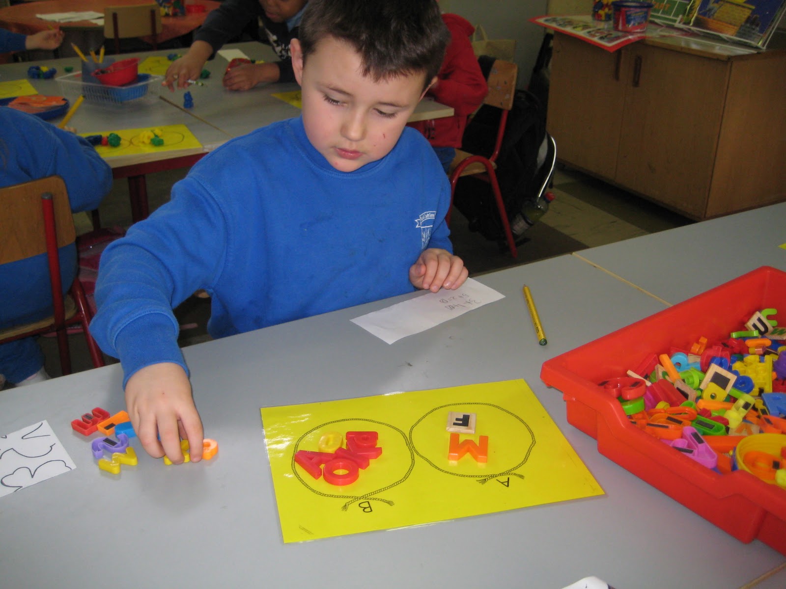 Maths Page: Adding in Senior Infants