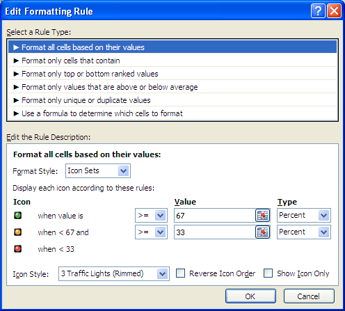 MS Excel made Easy: Quick Tip - Traffic Lights in Excel?